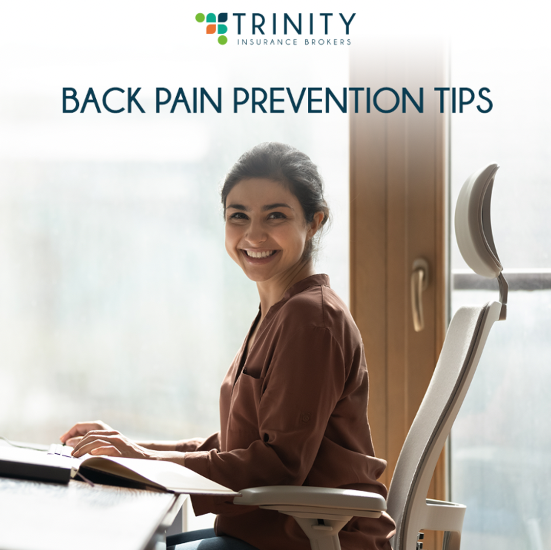 Tips to Prevent Back Pain – Trinity Insurance and Reinsurance Brokers, Inc.